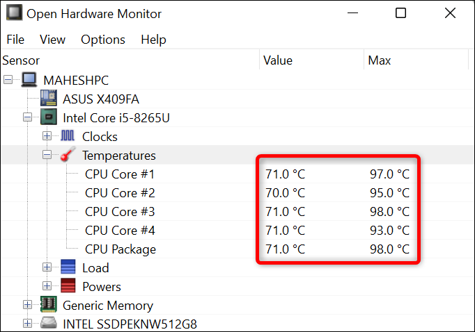 بررسی دمای پردازنده در ویندوز 11 | فروش و خدمات دل در ایران